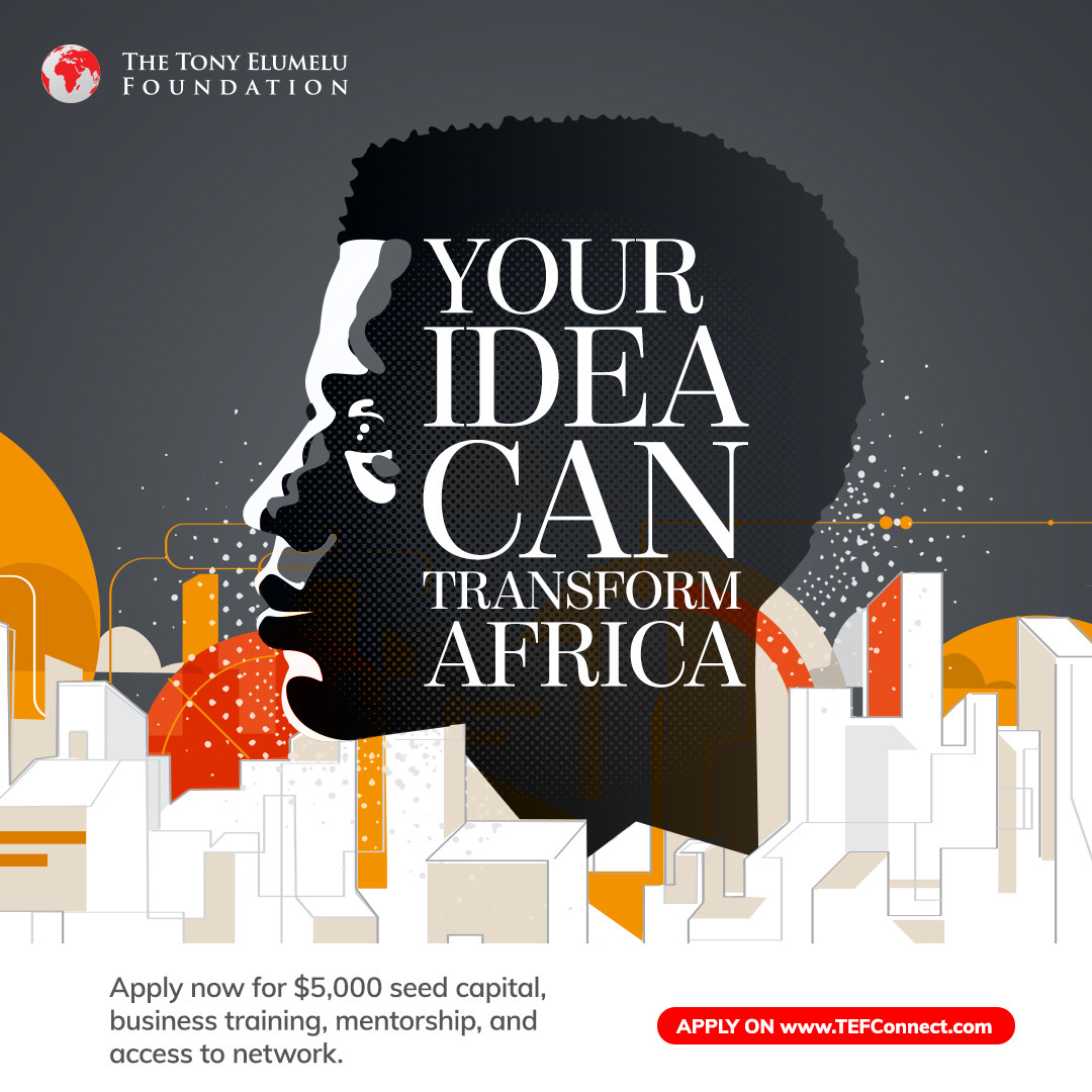 The Tony Elumelu Foundation Opens Applications For 2025 Entrepreneurship Programmes